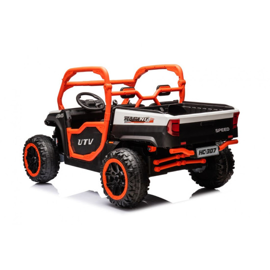 Акумулаторен двуместен джип Off-Road Racing 4X4 UTV 24V с дистанционно ...