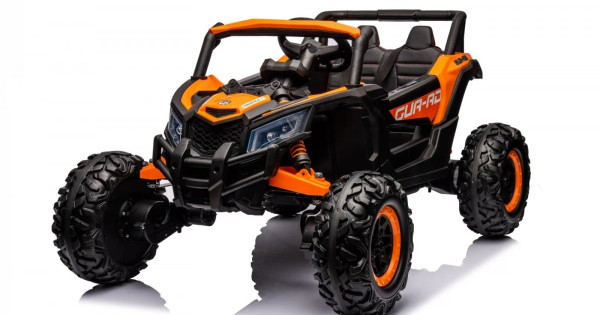 Акумулаторен джип Off Road Speed 4x4 UTV 24v с двойна кожена седалка ...