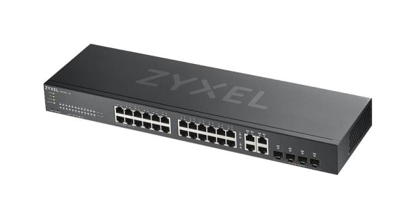 Switch Zyxel 24-port Gigabit Ethernet Smart Managed Switch - No Fan ...