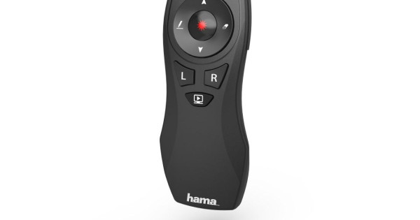 Wireless Laser Presenter HAMA "X-Pointer 6 in 1", Black