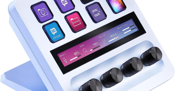 Контролер Elgato Stream Deck Plus White