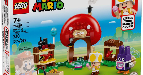 LEGO Super Mario - Nabbit at Toad's Shop Expansion Set - 71429