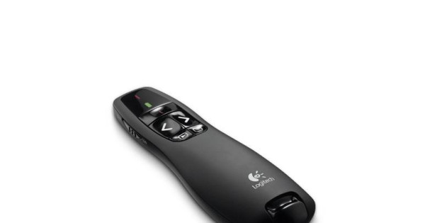 Wireless Presenter Logitech R400, Black